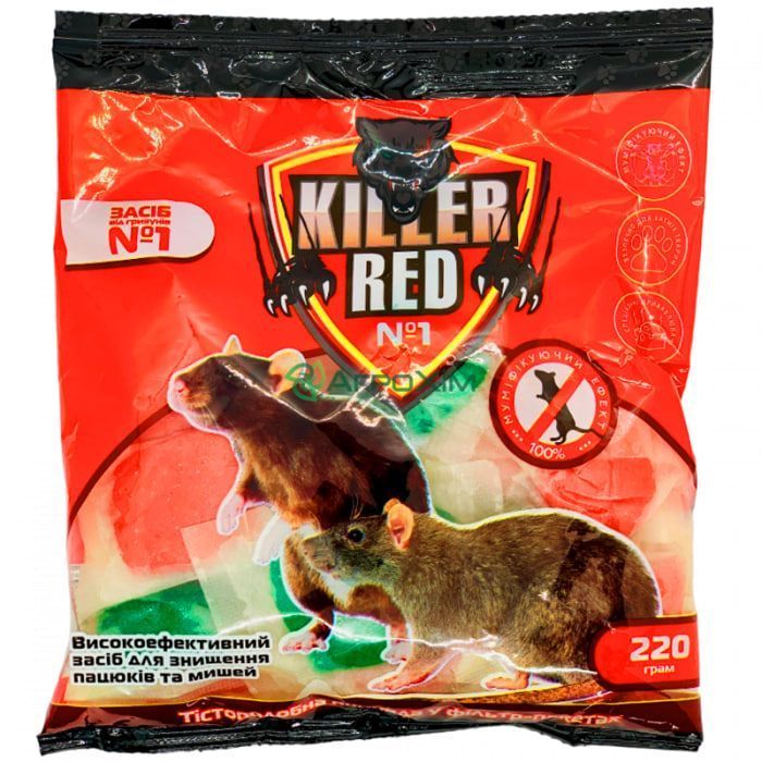 Купити Red Killer – 220 г, Родентицид (тісто) в інтернет магазині Агросвіт